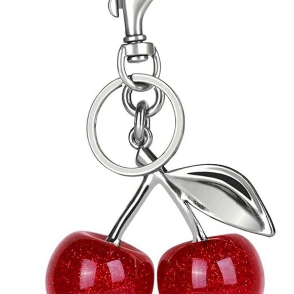 Accessories | Sparkling Cherry Keychain | Poshmark